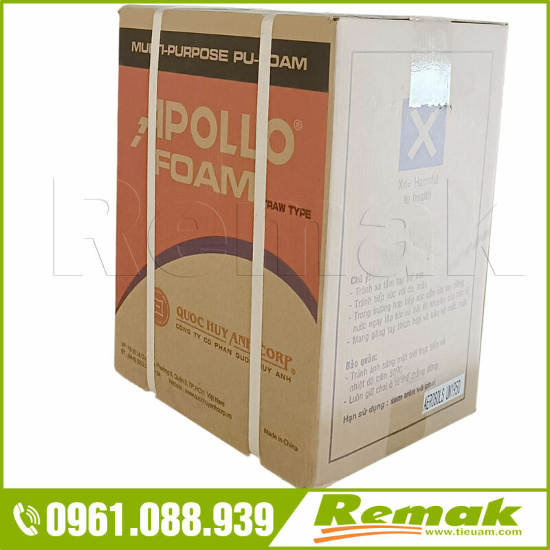 Keo bọt xốp Apollo Foam cách nhiệt bảo ôn - Phân phối Vật liệu cách âm ...